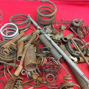 Lot Compression Tension Springs, Spiral Coil Steampunk, Art Craft ...