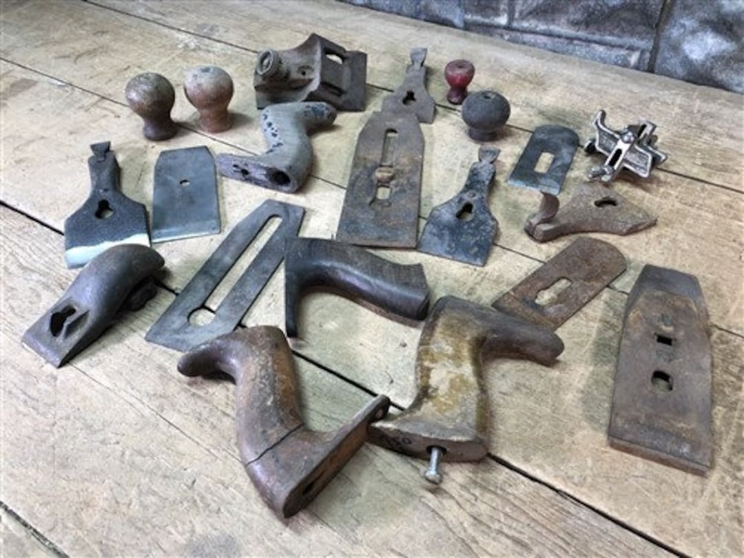 Wood Plane Replacement Parts, Vintage Woodworking Tool Frogs Parts ...