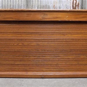 Antique Map Cabinet Chest, Schoolroom Pull Down Map Chest, Vintage Wood ...