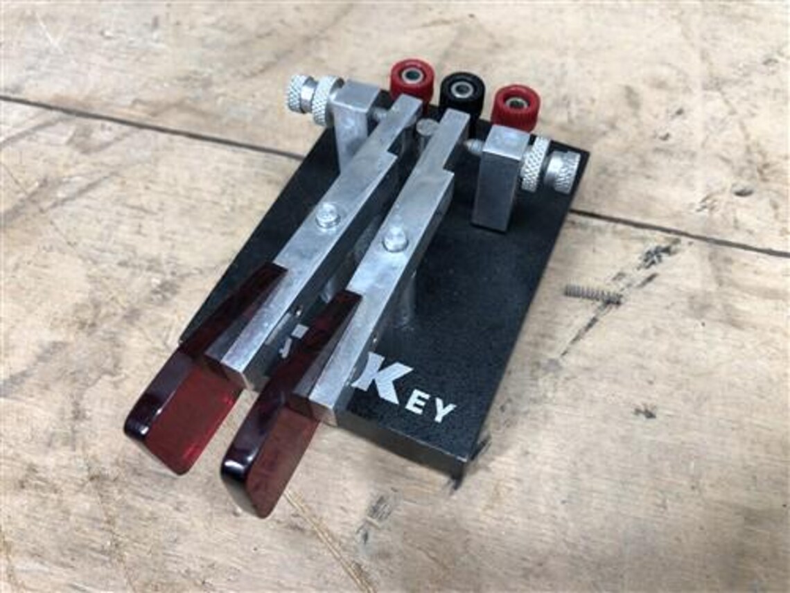 Rare Trac-key, Morse Code, Telegraph Key, Ham Radio, Vintage, N - Etsy