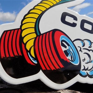 Cobra Jet Sign, Metal Porcelain Sign, Advertising Sign, Ford Mustang ...