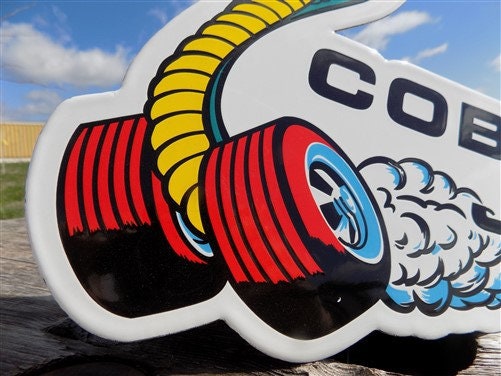 Cobra Jet Sign Metal Porcelain Sign Advertising Sign Ford - Etsy