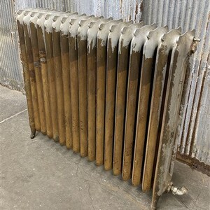 Cast Iron Radiator Heater, Vintage Radiator, American Radiator Co, 17 ...
