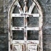 Arched French Country Distressed Window Frame, Architectural Shabby ...