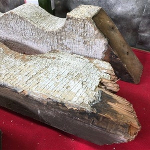 Rustic Wood Porch Post House Trim Chippy White Architectural - Etsy