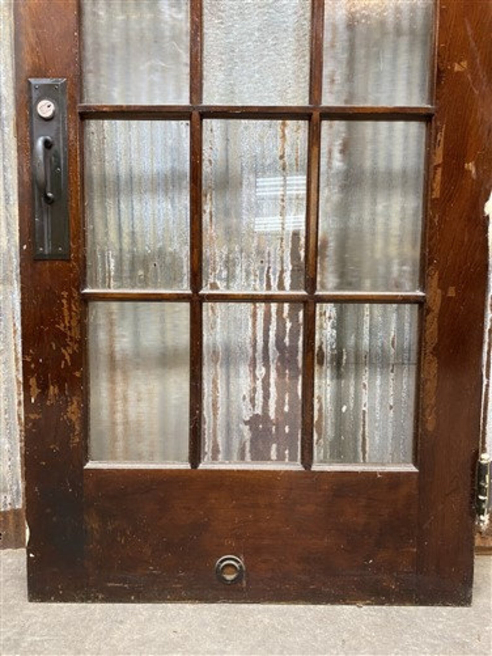15 Pane Glass Door 38x89.5 Vintage American Door - Etsy