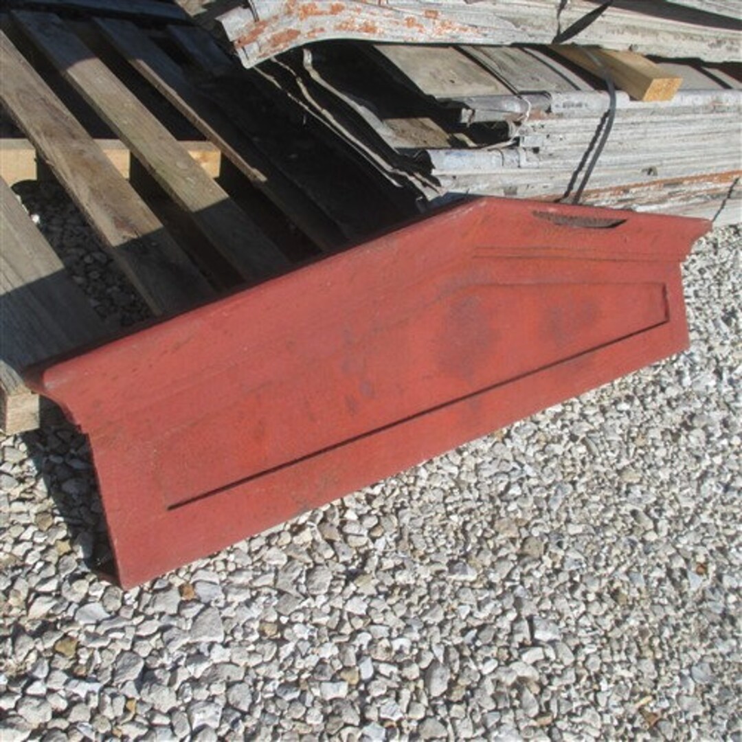 Door Header Industrial Architectural Salvage Cast Iron Steel Pediment ...
