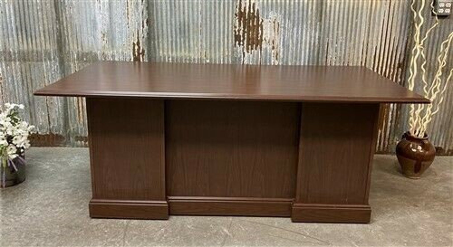 Executive Office Desk Library Desk Law Office Desk Home | Etsy