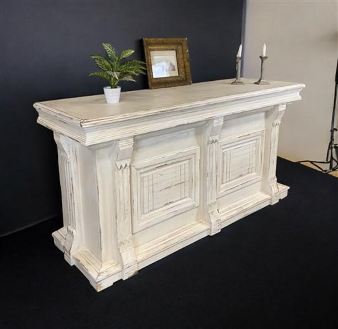 6' Store Counter, Kitchen Island, Display Table, Tavern Front Bar ...