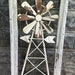 Windmill Wood Metal Window Frame Rustic Farmhouse Decor - Etsy