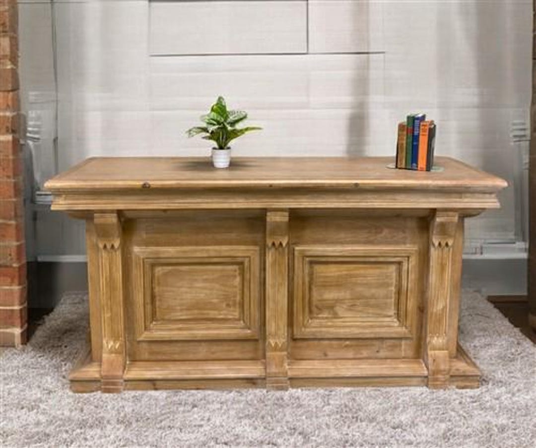 6' Store Counter, Kitchen Island, Display Table, Tavern Front Bar ...