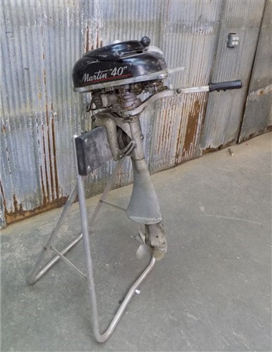 1948 Martin 40 Outboard Boat Motor, Classic 4.5 Hp Boat Motor, Serial ...