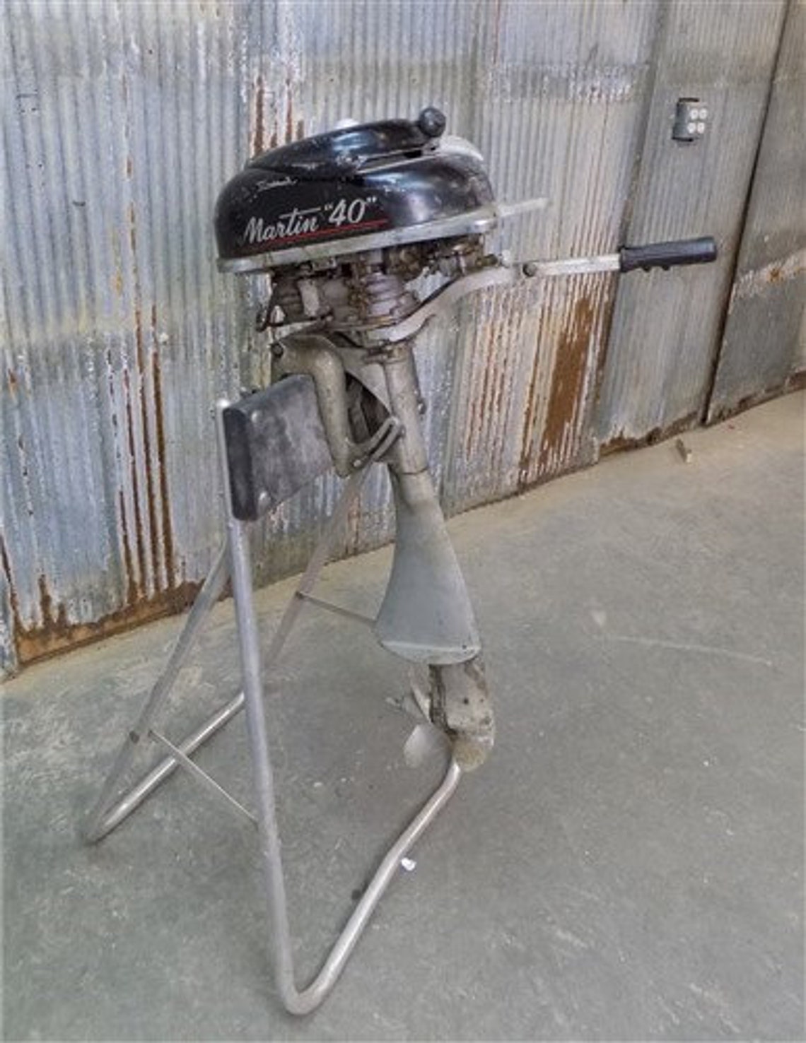 1948 Martin 40 Outboard Boat Motor, Classic 4.5 Hp Boat Motor, Serial ...