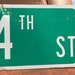 SW 24th ST Street Sign, 9x24 Vintage Green Road Sign, Metal Road Sign ...