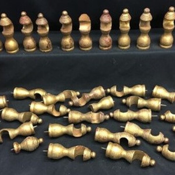 Wood Curtain Rod - Etsy