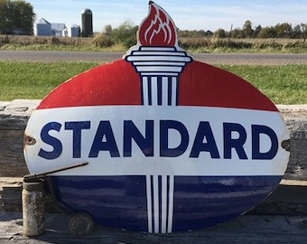 Standard Oil Sign | Etsy