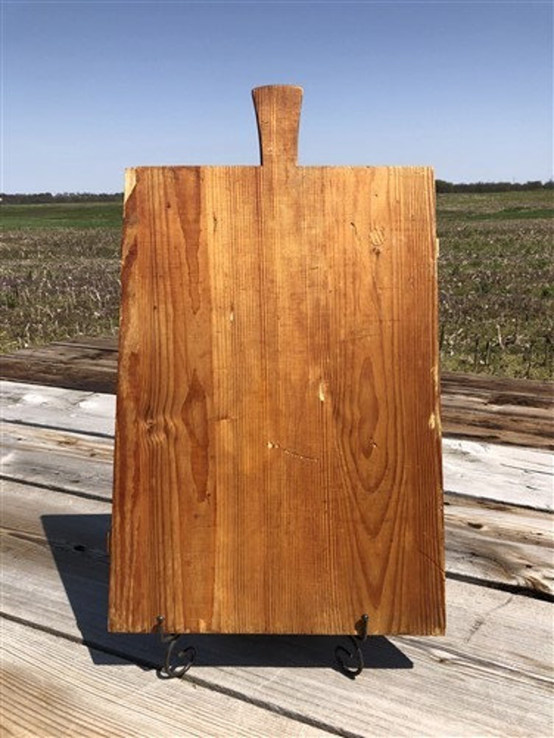 Large Vintage French Bread Board Rectangle Bread Board Wood - Etsy