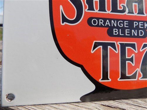 Salada Tea Sign Orange Pekoe Metal Porcelain Sign - Etsy