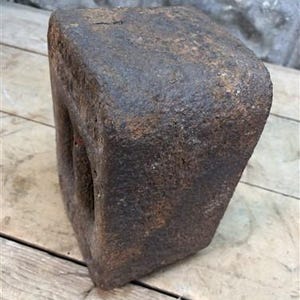 30 Lb Platform Scale Weight Test Doorstop Hitching Post Anvil Swage ...