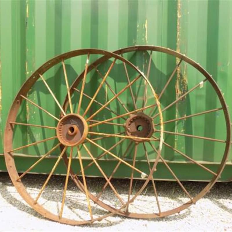 Antique Tractor Rims - Etsy