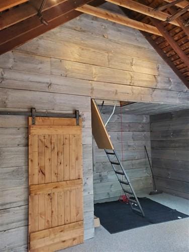 New Rustic Gray Barn Siding, Weather Lumber Wood Plank, Barn-style ...