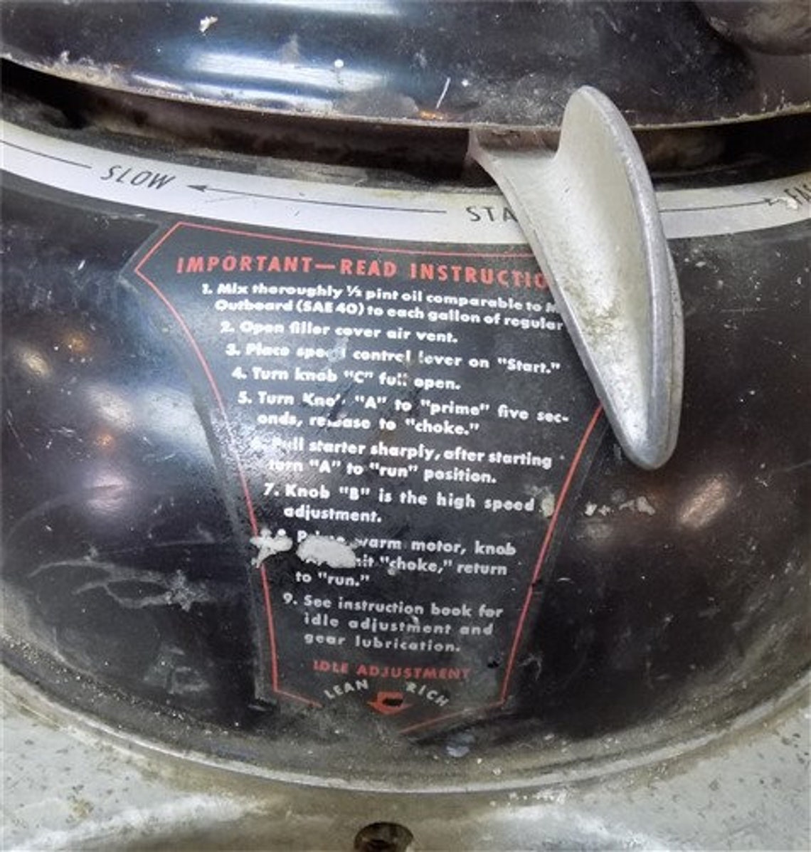 1948 Martin 40 Outboard Boat Motor, Classic 4.5 Hp Boat Motor, Serial ...