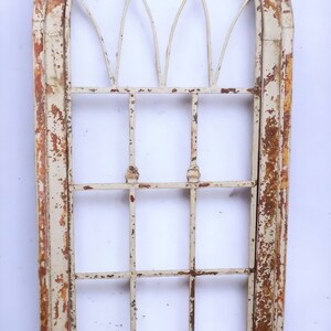 Wood Metal Architectural Window Wall Decor Arched Cathedral Church ...