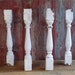 4 Balusters White Wood Architectural Salvage Spindles Porch - Etsy