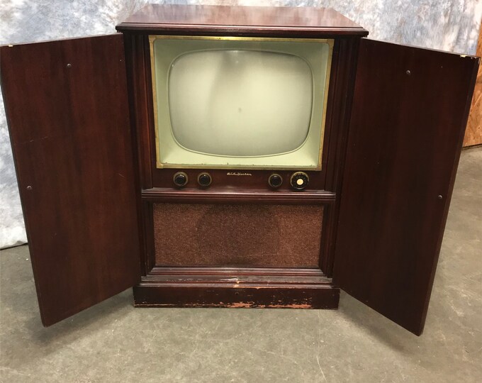 1951 RCA Victor TV Television, Model 7T123, Mid Century Retro ...