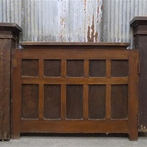 Arts Crafts Catholic Church Altar Rail Gate, Mission Oak Chancel ...