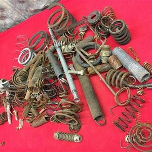 Lot Compression Tension Springs, Spiral Coil Steampunk, Art Craft ...