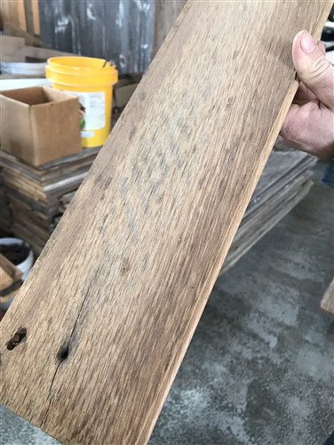 Reclaimed Solid Wood Oak Flooring Skip Planed Barn Wood Floor - Etsy