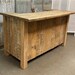 6' Amish Made Front Bar, Custom Made to Order, Pine Wood Bar, Rustic ...