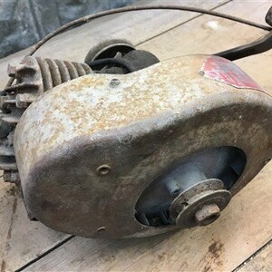 1929 Iron Horse Washing Machine Motor, Vintage Hit and Miss Gas Engine ...
