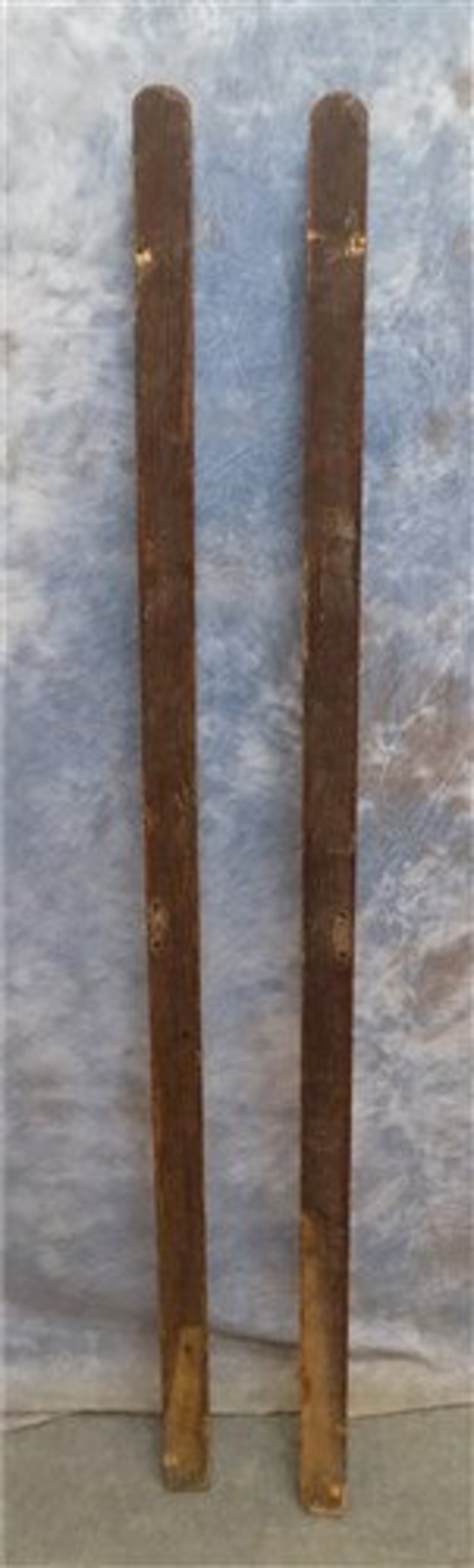 2 Wood Posts Furniture Crown Molding Architectural Salvage Trim Vintage ...