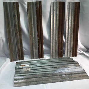 12 Tin Sheet Pieces, Art Craft Accent Tin, Decorative Backsplash ...