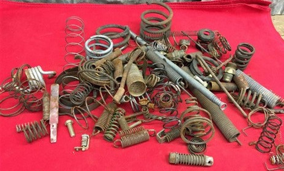 Lot Compression Tension Springs, Spiral Coil Steampunk, Art Craft ...
