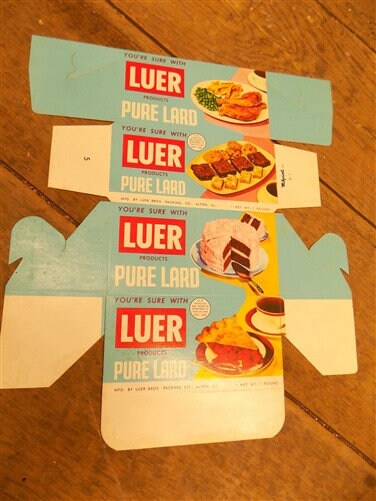 Art & Collectibles Collectibles Vintage Pure Luer Lard Box Nos Empty ...