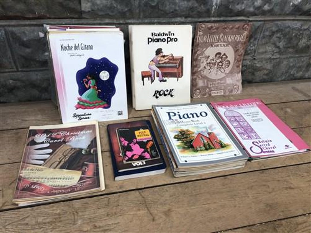 Lot Sheet Music, Alfreds Basic Piano, Black Americana, Lennon ...