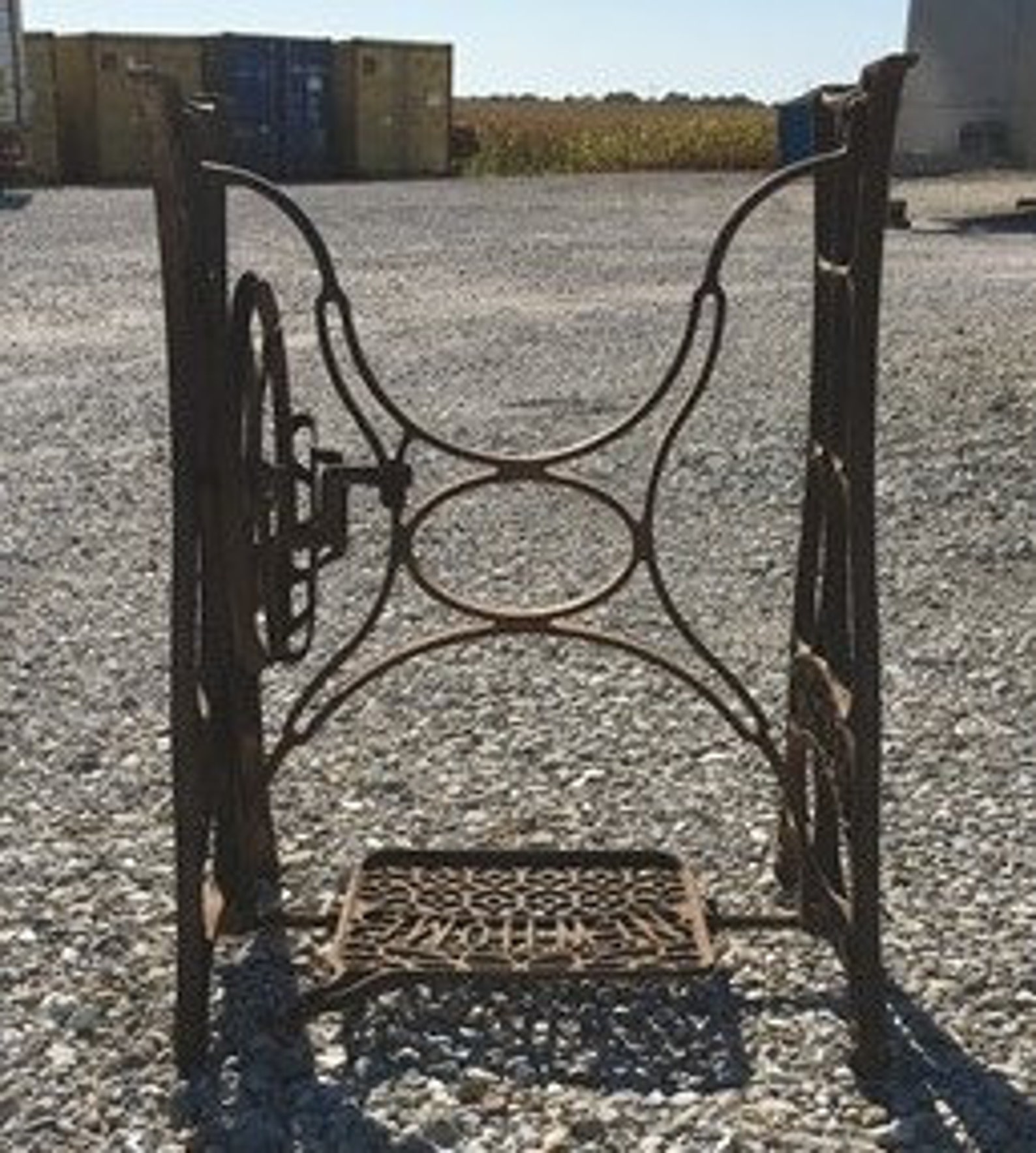 Treadle Sewing Machine Cast Iron Base Industrial Age New - Etsy