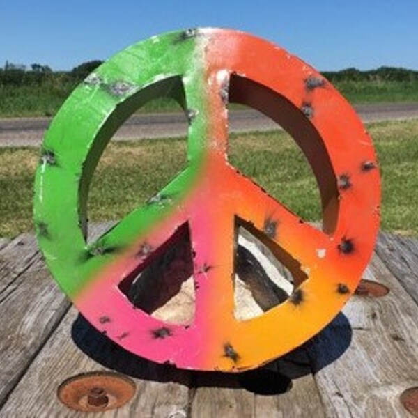 Peace Sign Metal - Etsy
