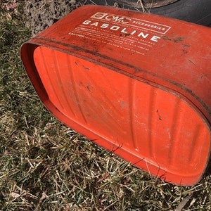 6 Gallon OMC Gasoline Gas Fuel Tank, Vintage Outboard Boat Motor Gas ...