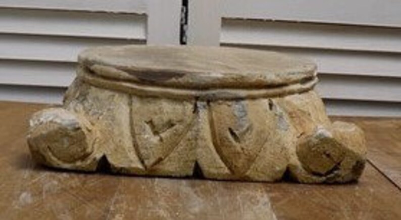 Wooden Architectural Column Base Ionic Column Plinth Wood - Etsy