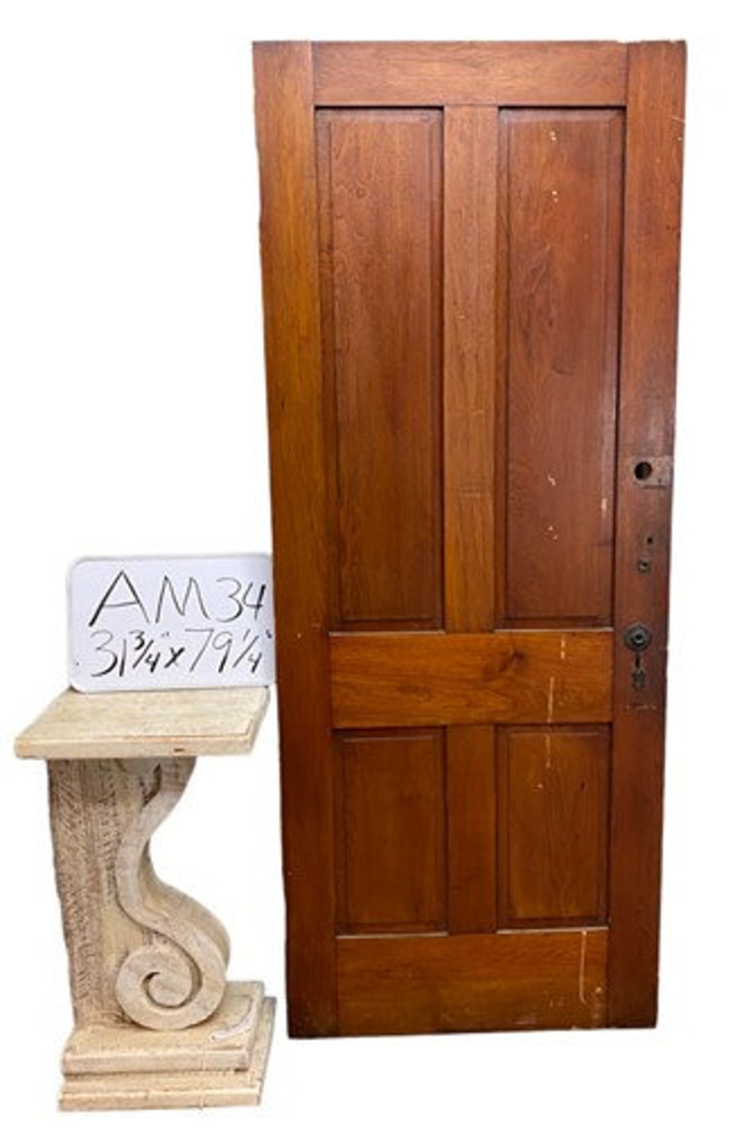Vintage American Door 31.75x79.25 Four Panel Interior Door ...