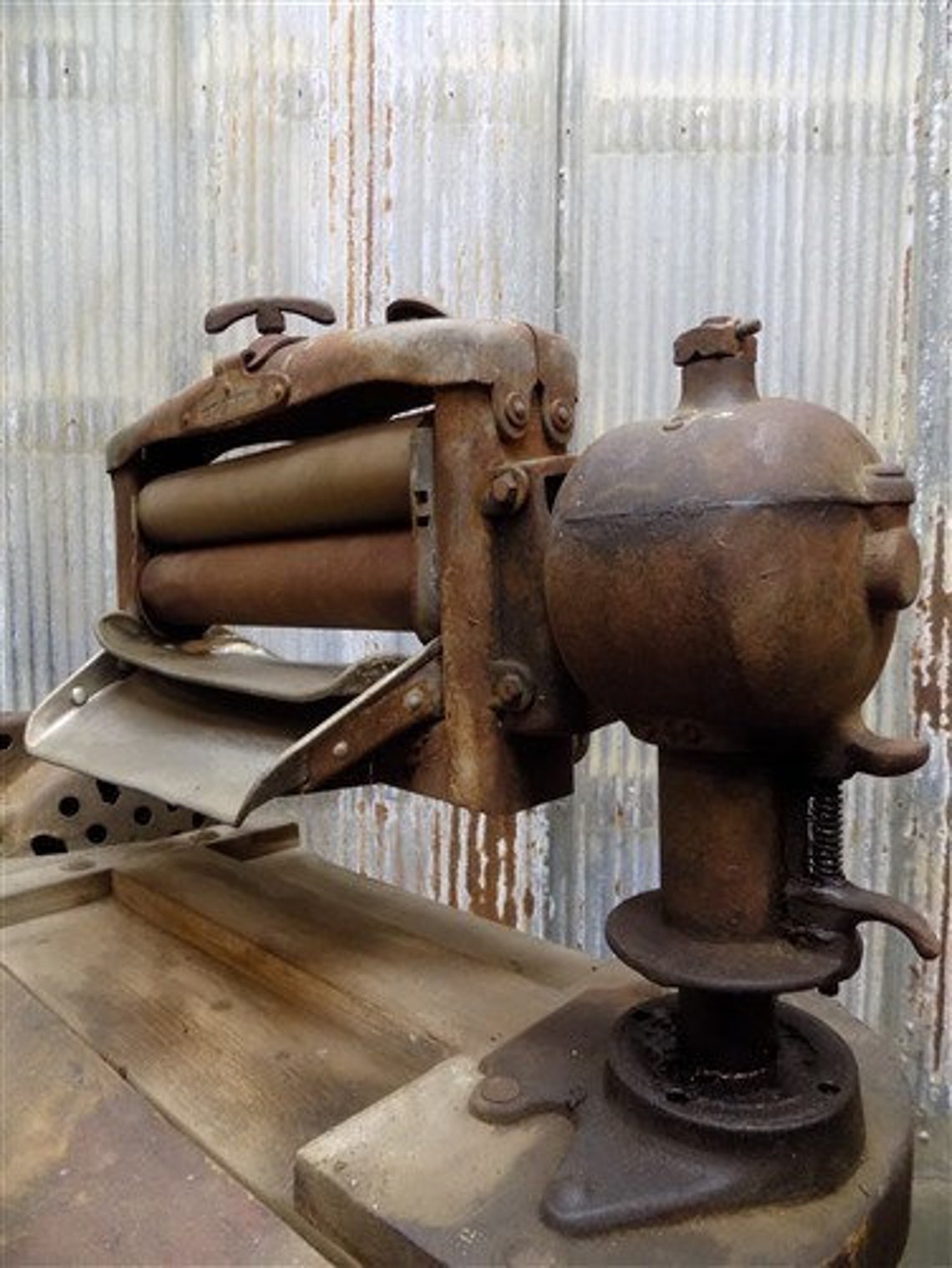 Antique Copper Electric Washing Machine Agitator Wringer | Etsy