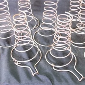 22 Bed Springs Vintage Place Holders Folk Arts Crafts Sign Nodders ...