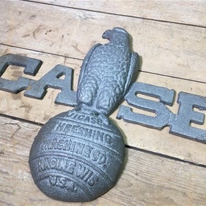 Case Implement Cast Iron Eagle Emblem Advertising Sign - Etsy