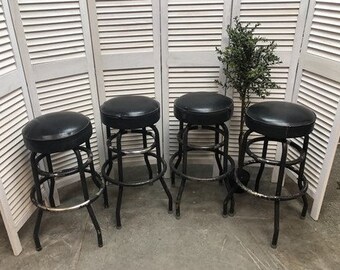 Retro Bar Stools - Etsy