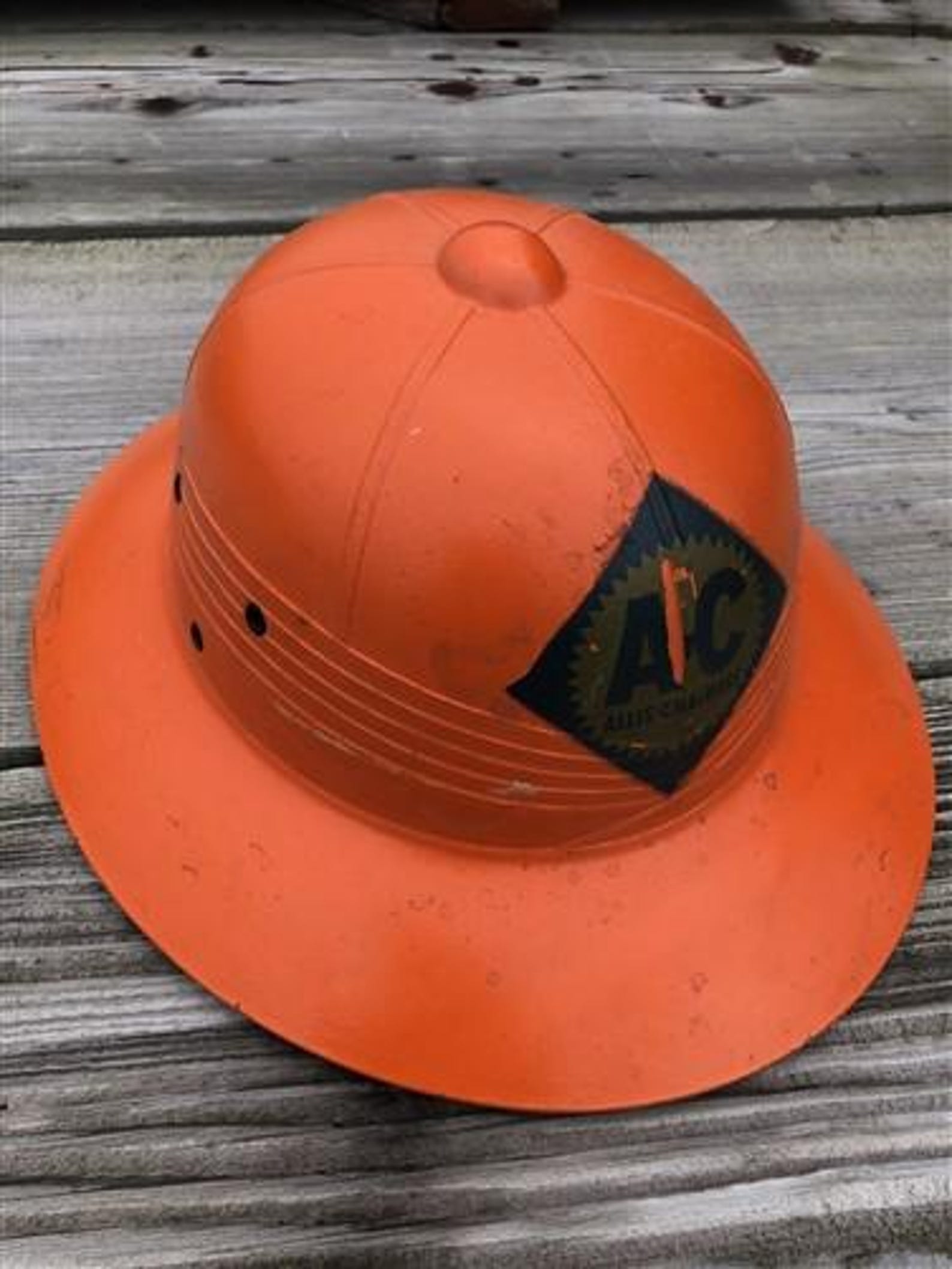 Allis Chalmers Pith Helmet, Vintage Tractor Advertising Hat, AC Sign ...