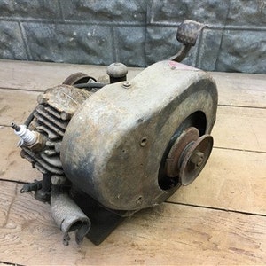 1928 Iron Horse Washing Machine Motor, Vintage Hit and Miss Gas Engine ...